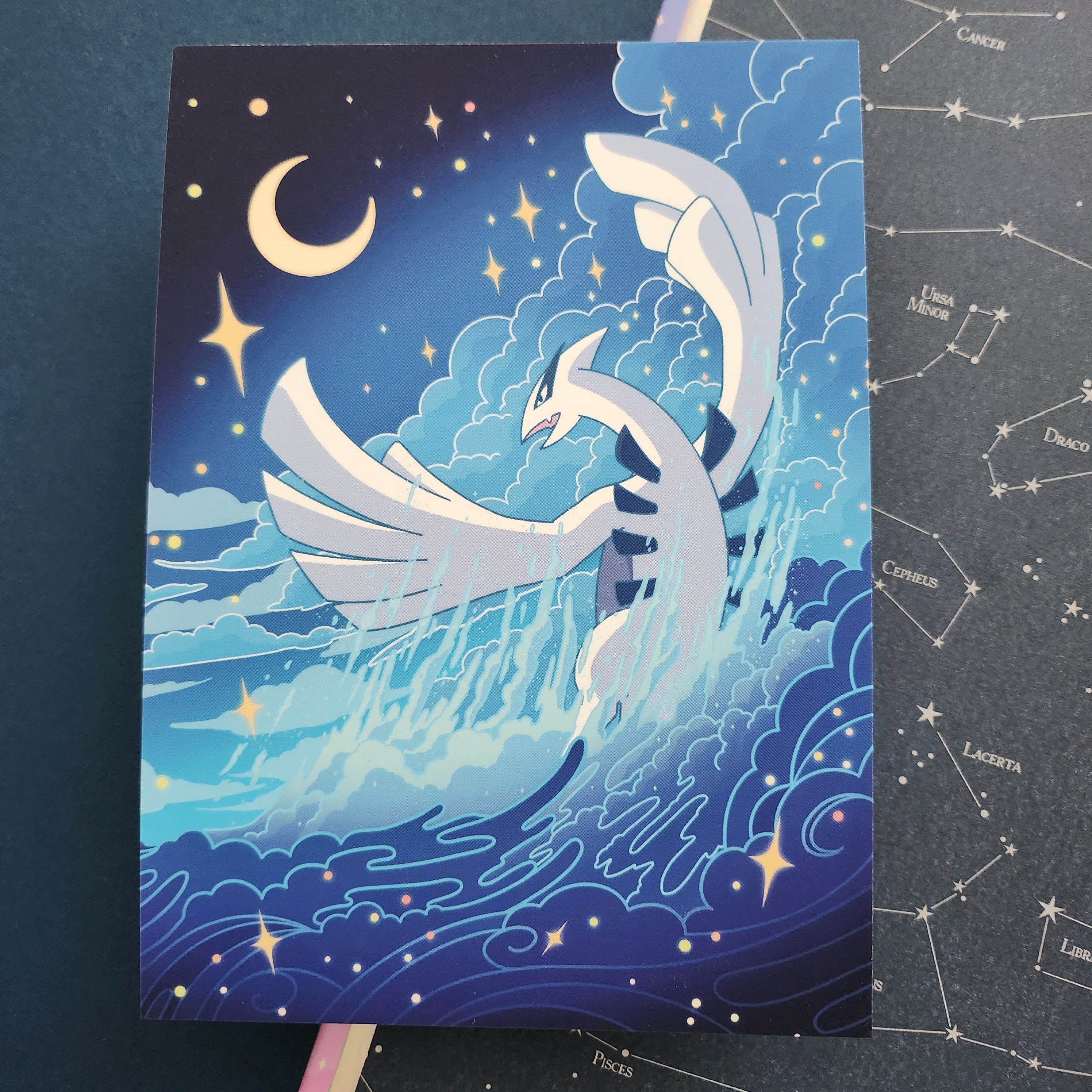 Slumbering Ocean Lord Art Print – noisywyvern